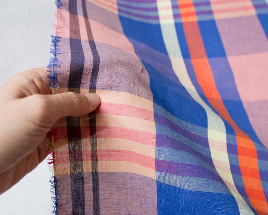 Cotton/Linen Check – Sail & Thread