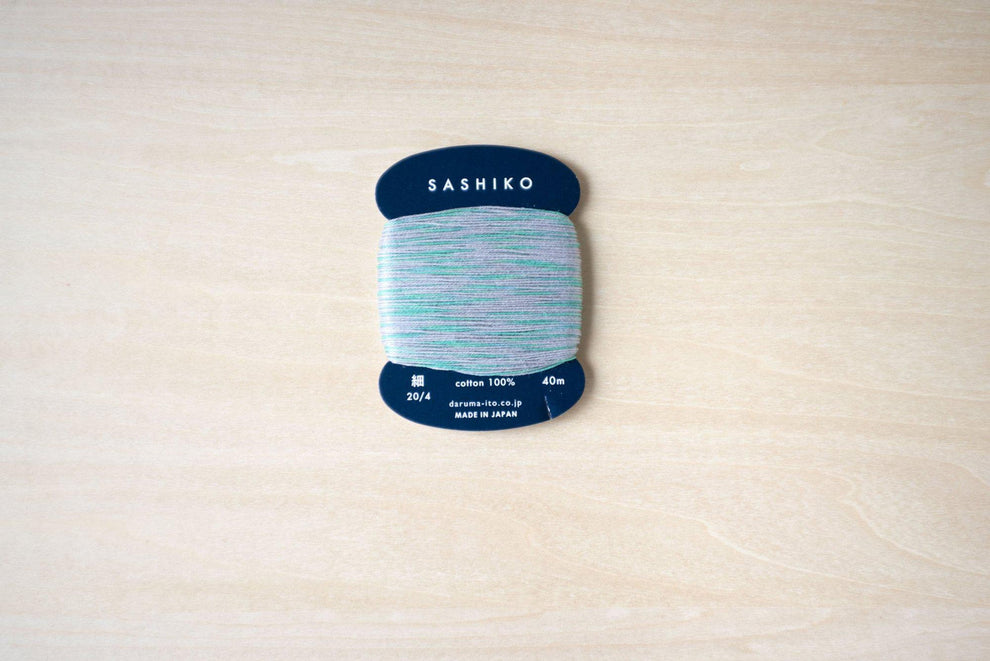 DARUMA Sashiko Thread Card Kasuri -Thin (細)- – Sail & Thread