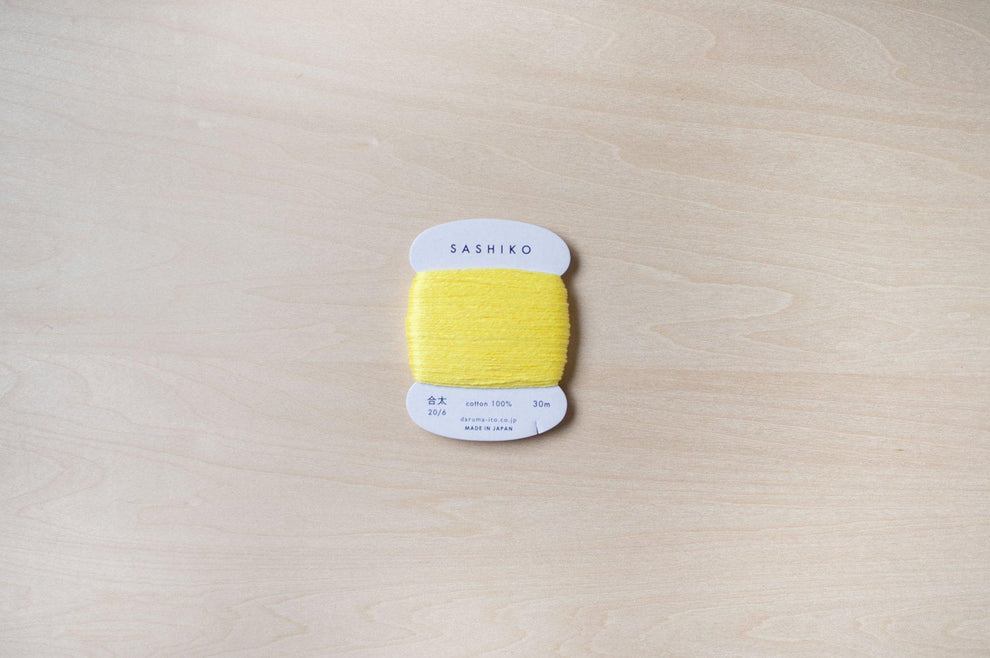 Daruma Sashiko Thread Card -Thick(合太)- – Sail & Thread